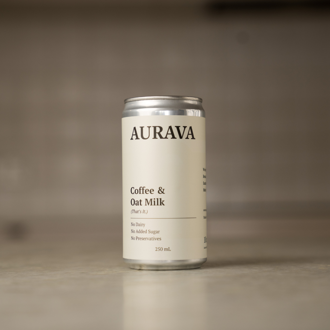 Aurava Oat Latte | Dairy-Free Coffee with Oat Milk